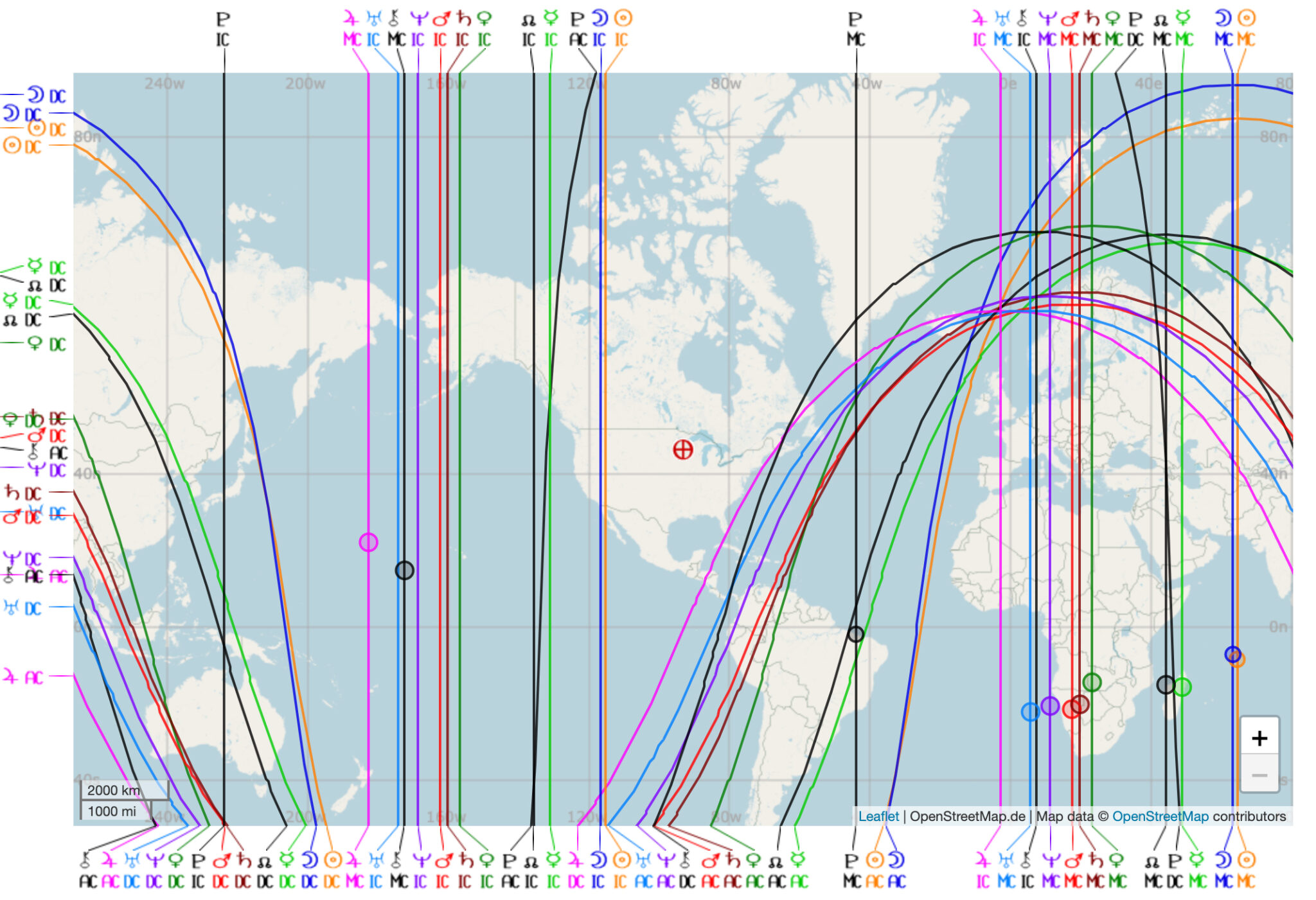 What is Astrocartography? - Soulshine Astrology